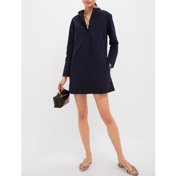 Tuckernuck | Dresses | Pomander Placenavy Twill Denim Rohan Shirt Dress ...